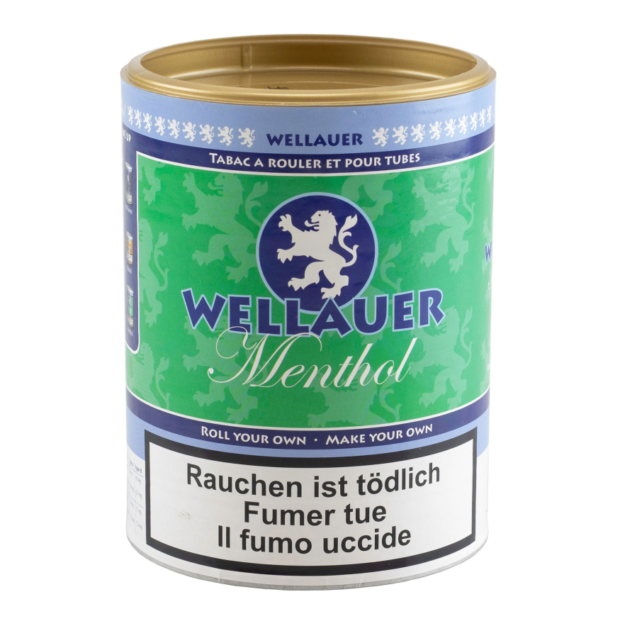 Tabak Schweiz - Wellauer Menthol 110g